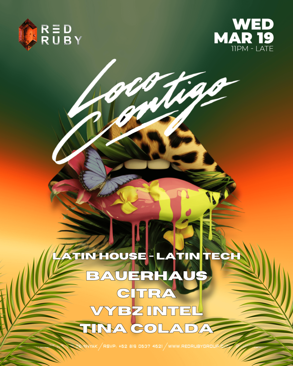 LOCO CONTIGO - Red Ruby Club